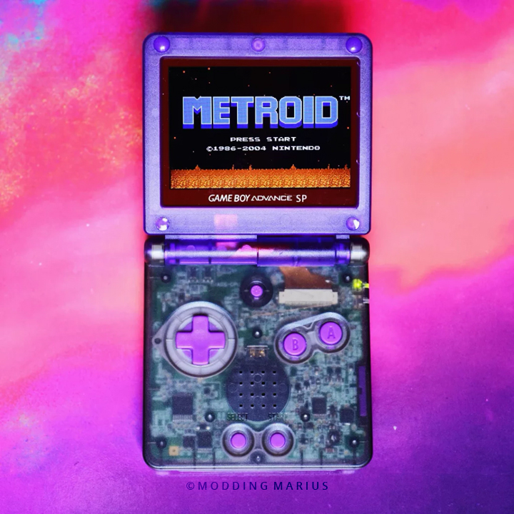Game Boy Advance SP – MODDING MARIUS