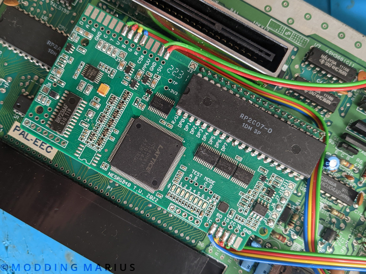Nintendo NES – Modding Marius