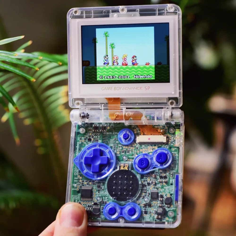 Game Boy Advance SP – MODDING MARIUS