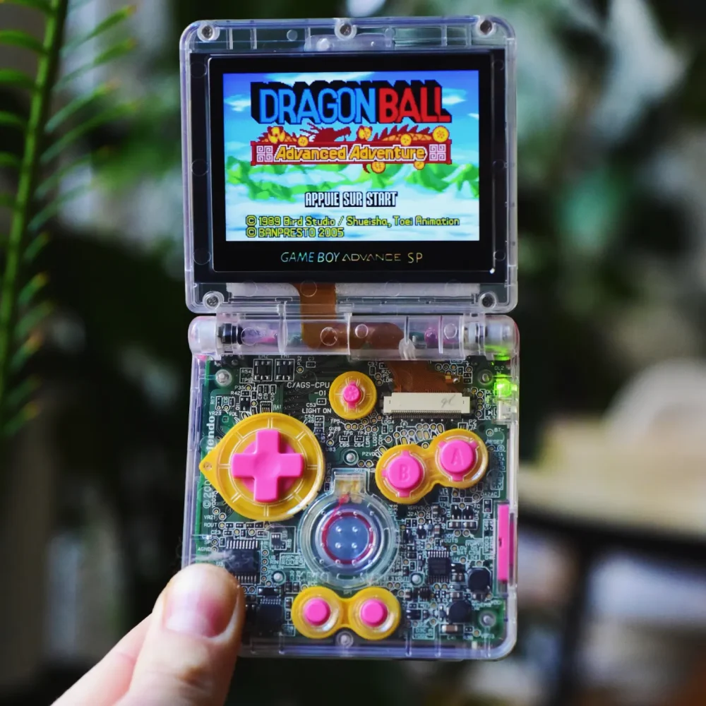 Game Boy Advance SP – MODDING MARIUS