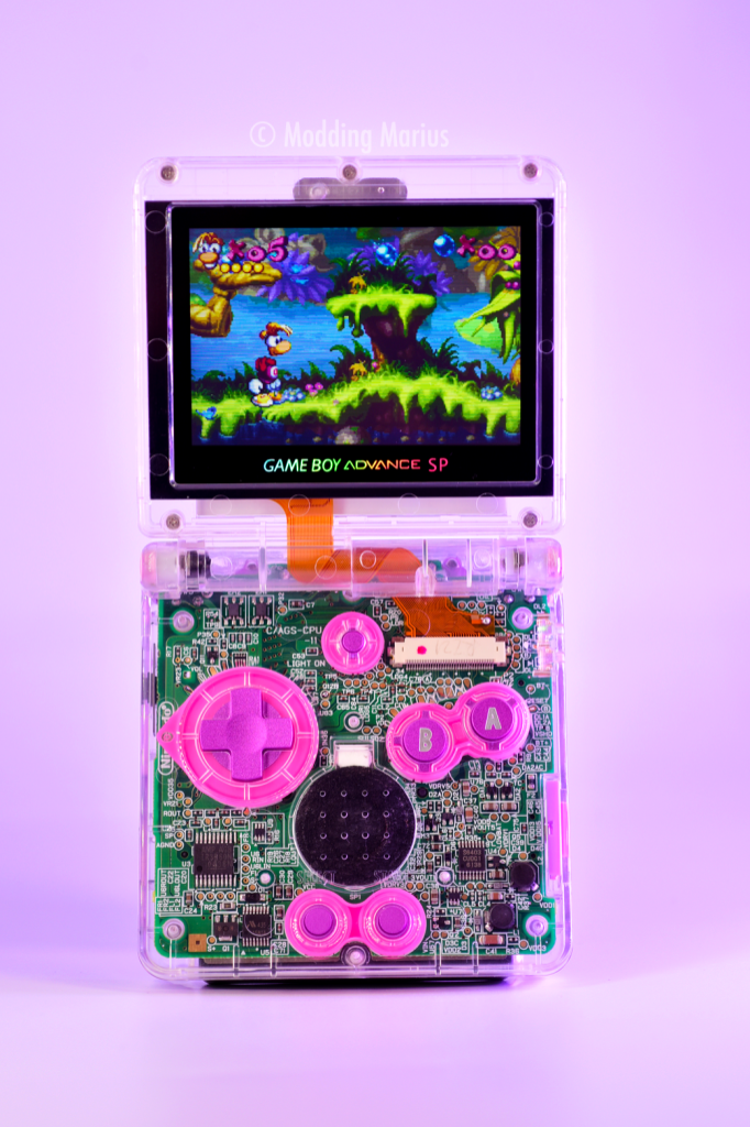 Game Boy Advance SP – MODDING MARIUS