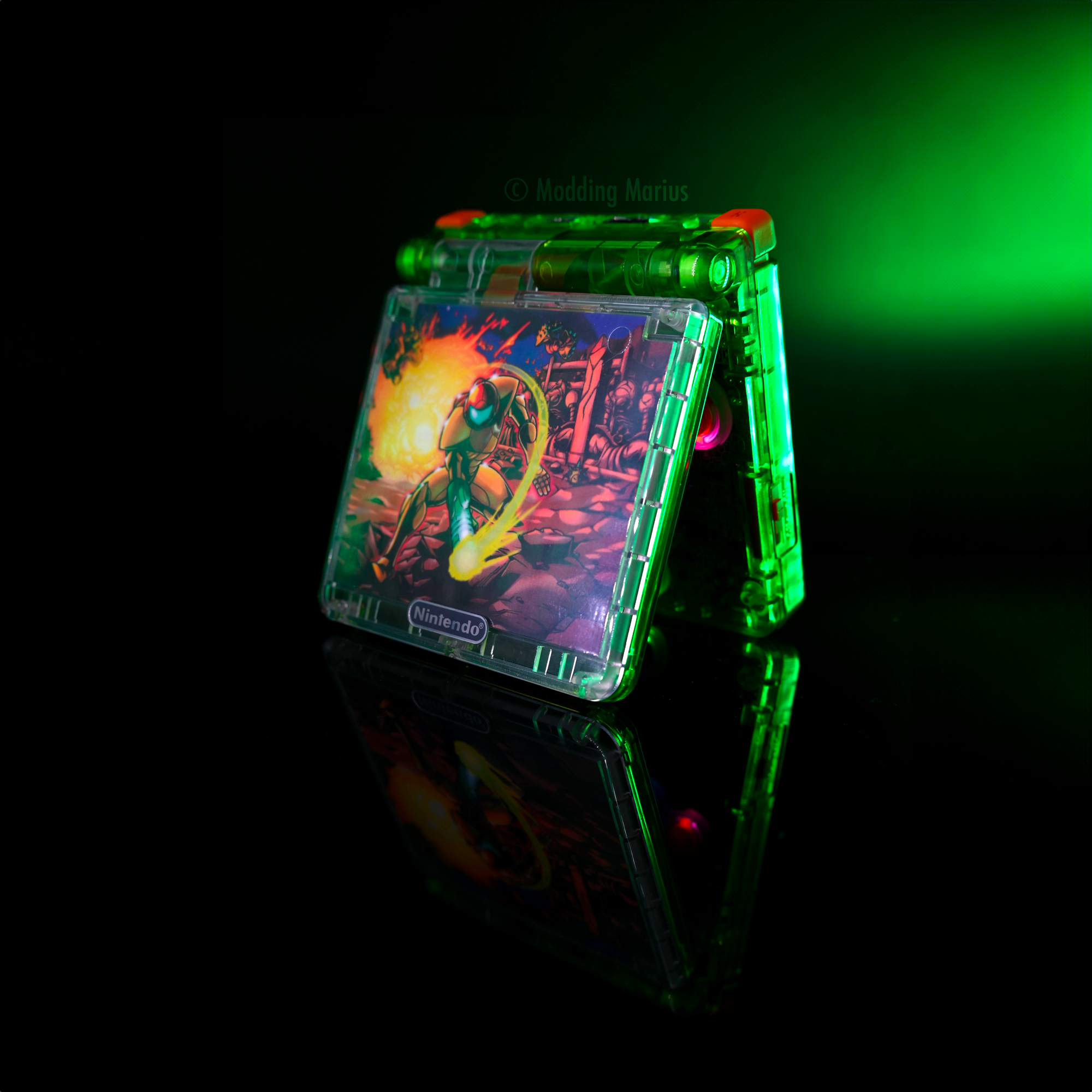 Game Boy Advance SP – MODDING MARIUS