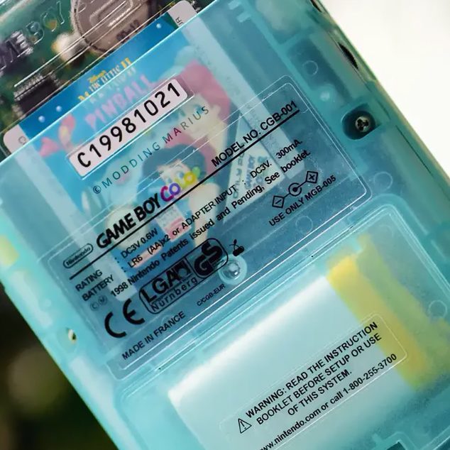 Game Boy Color – Modding Marius
